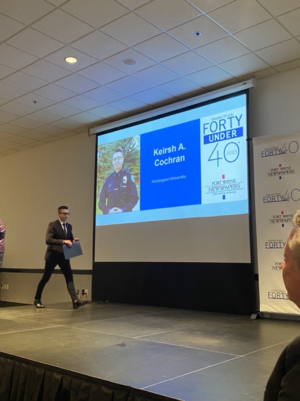 Hu Officer Named To Fort Waynes 40 Under 40 Huntington University